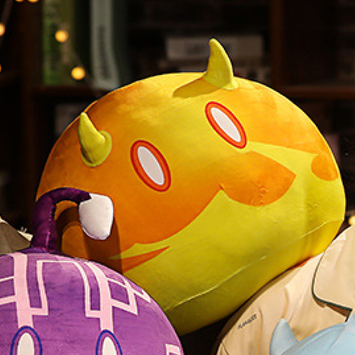 Blob Pyro Plush - Genshin Impact – genshin-store.fr